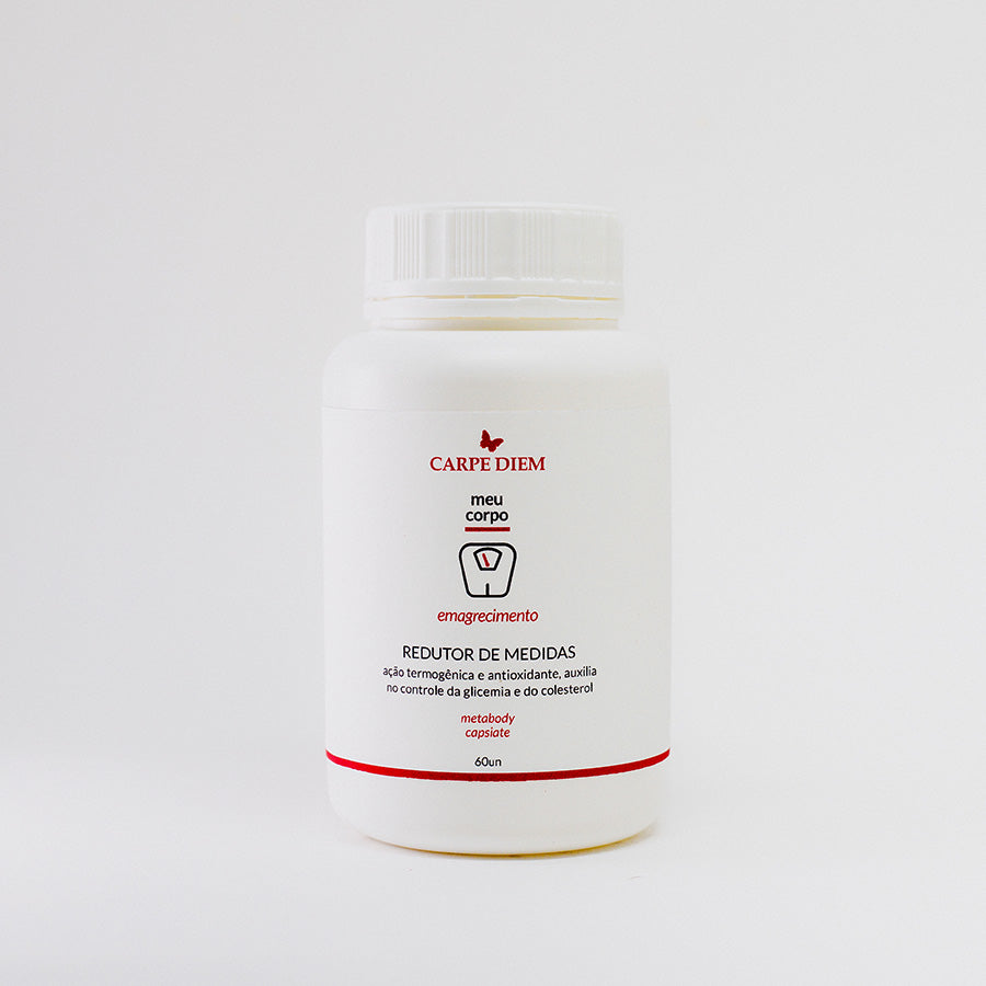 Redutor De Medidas, 60 Cápsulas com Capsiate - Ação termogênica – Carpe ...